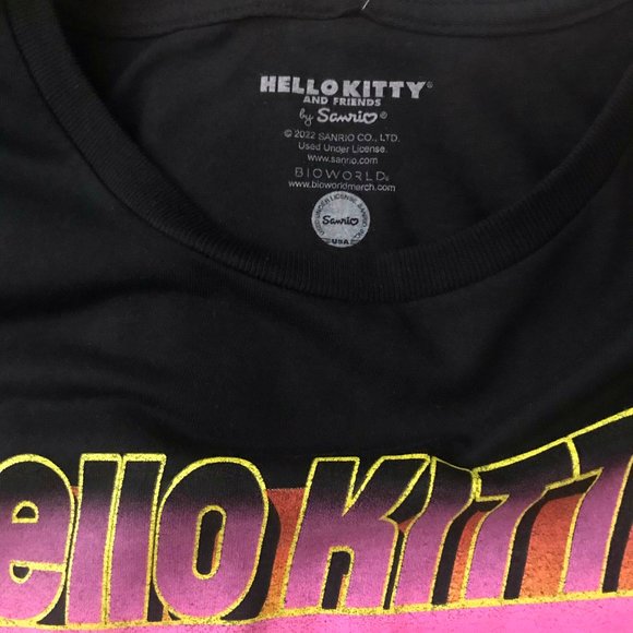 Hello Kitty | Tops | Hello Kitty Tokyo Speed Womens Tshirt With Hello ...